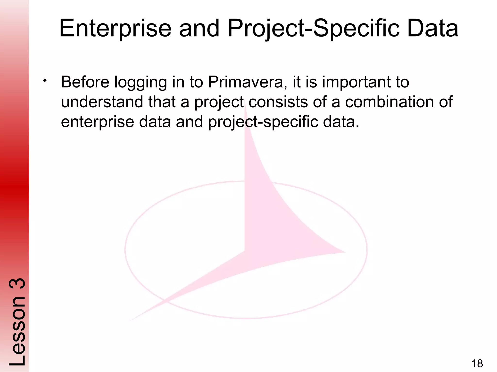 Primavera Training P6 | PPT