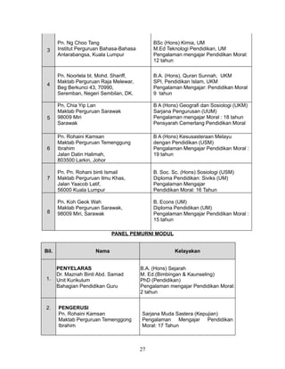 Unit 4 Penilaian Pendidikan Moral | PDF