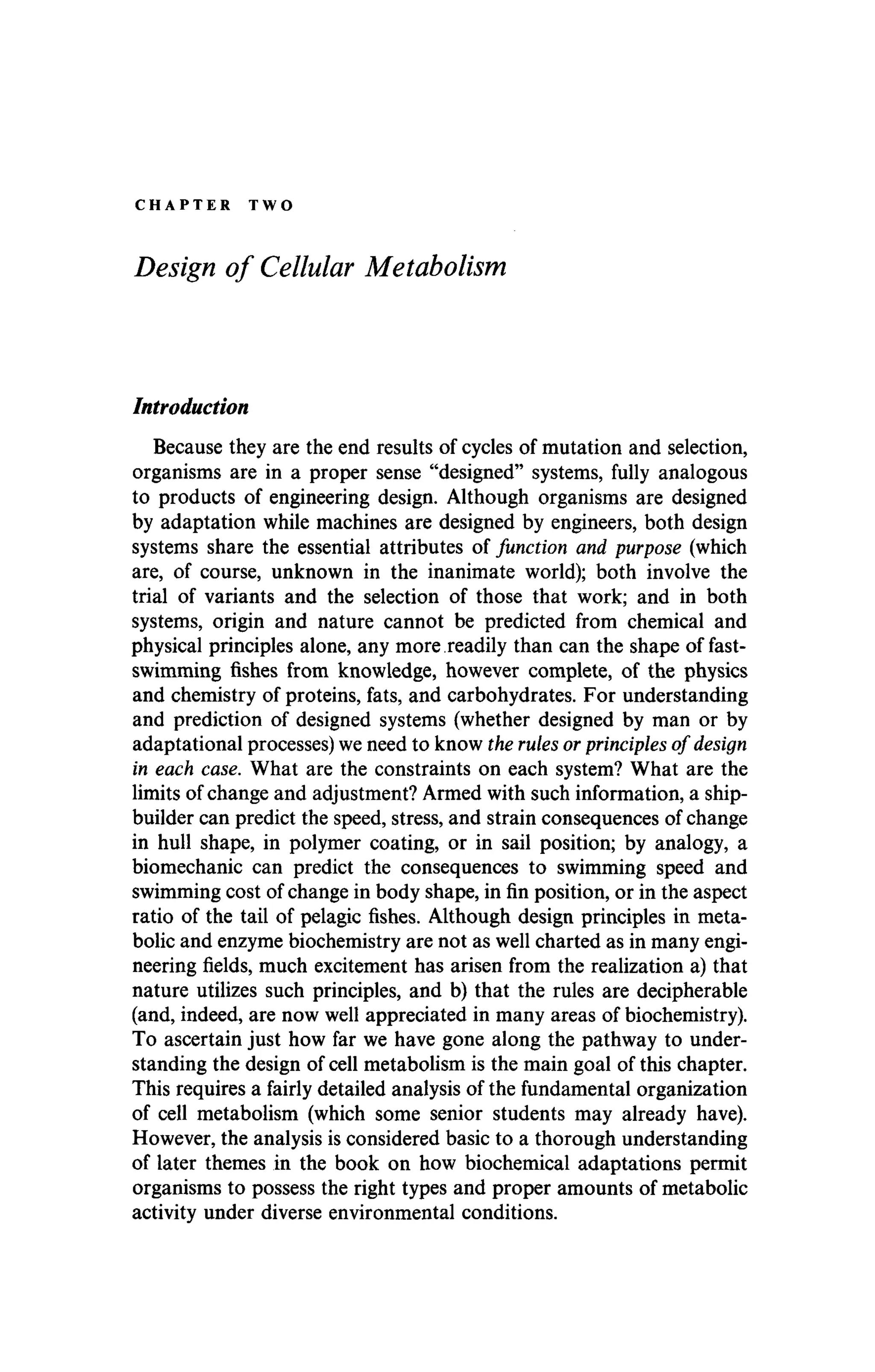 Biochemical Adaptation Pater W. Hochachka | PDF