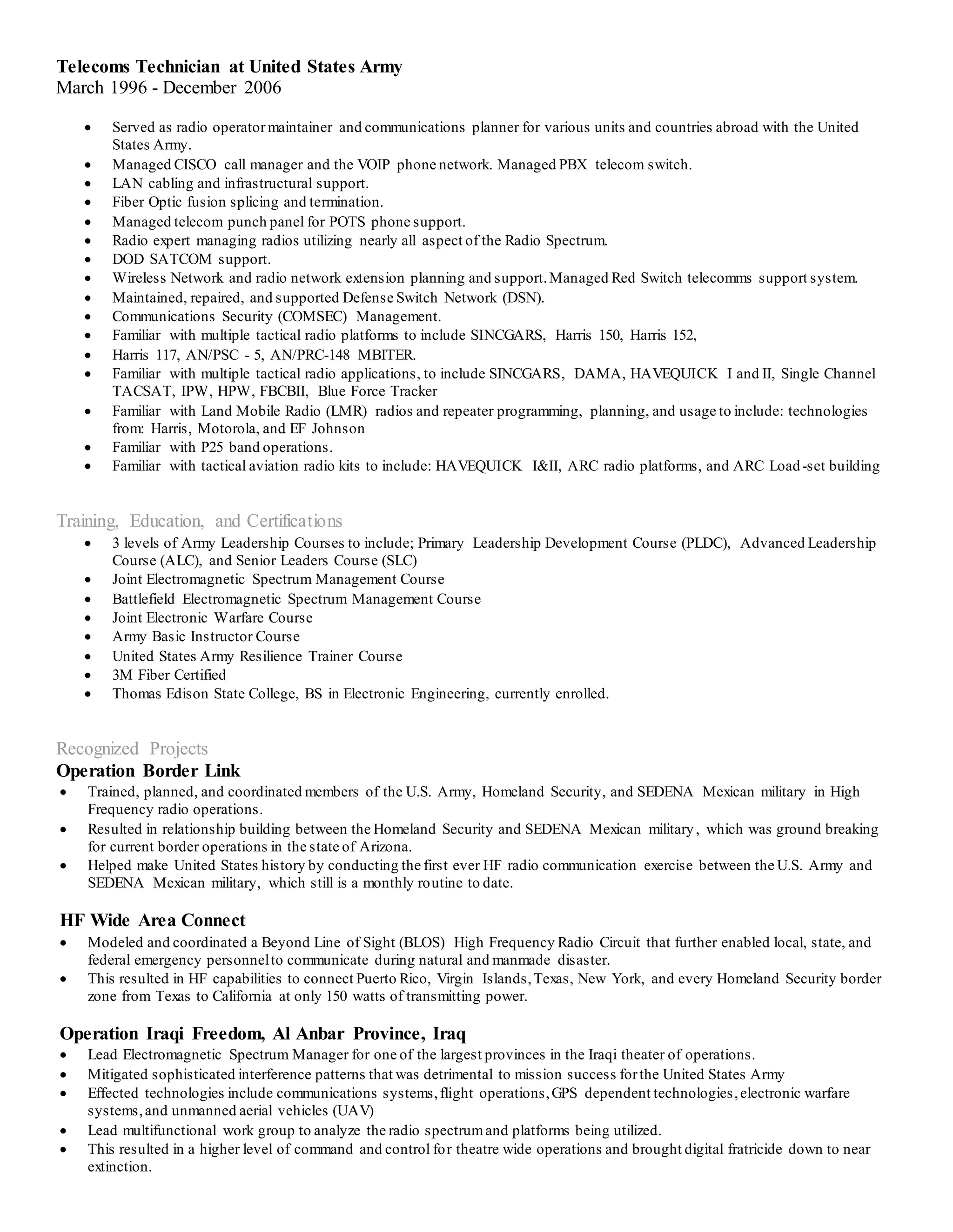 Anthony Rogers Resume Complete | DOCX
