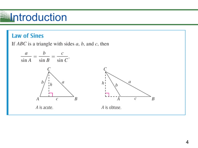 6 1 2 law of sines and cosines | PDF | Physics | Science