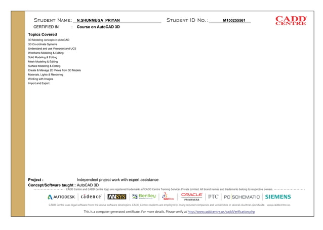 AUTOCAD 3D | PDF | 3-D Graphics | Computer Software and Applications