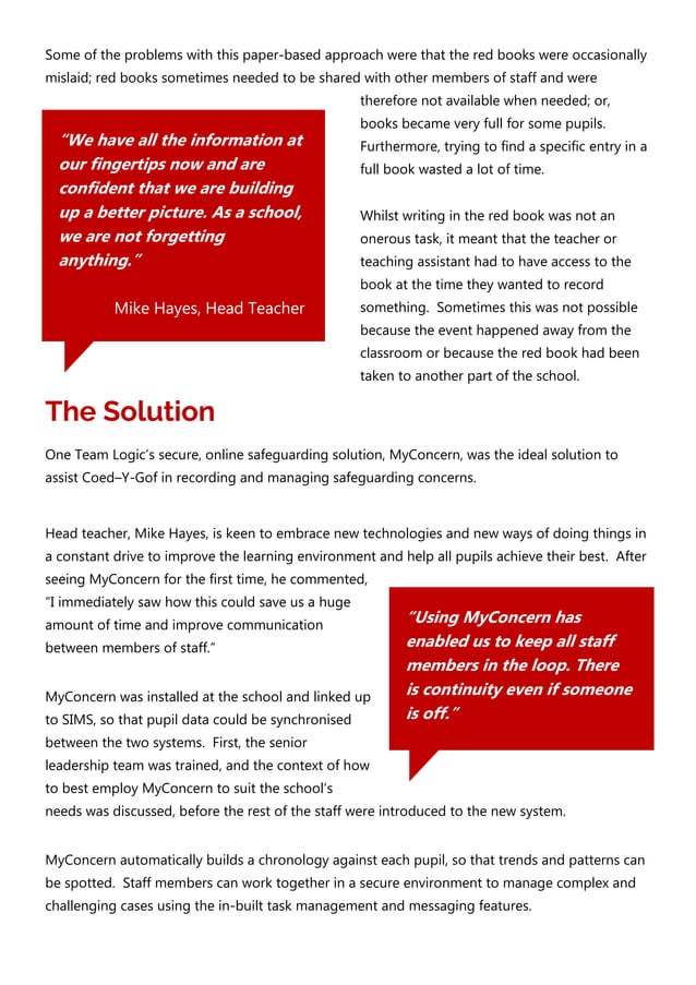 Coed-Y-Gof Case Study v1 | PDF