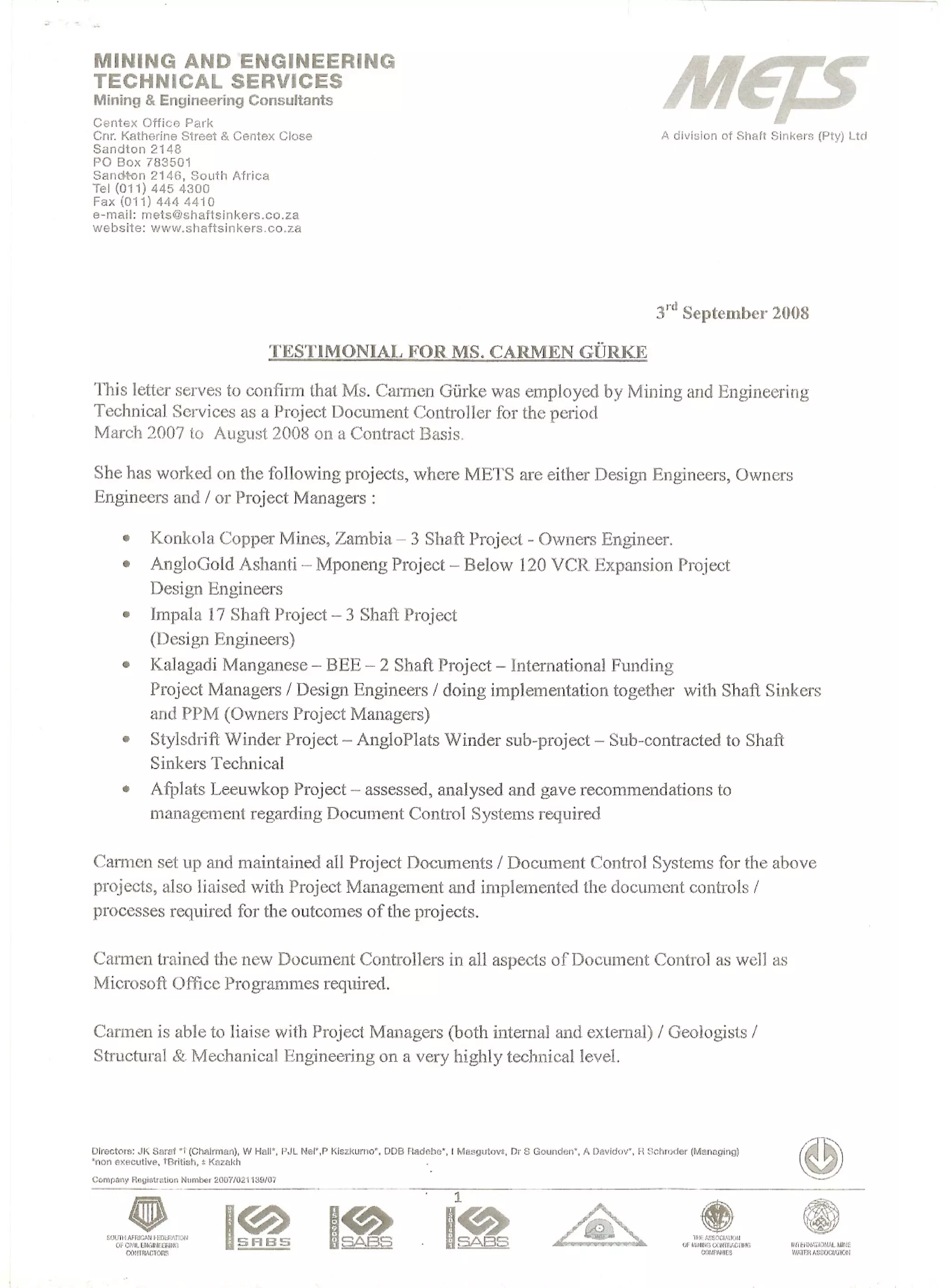 C Gurke - 7 - METS 2007_8 | PDF