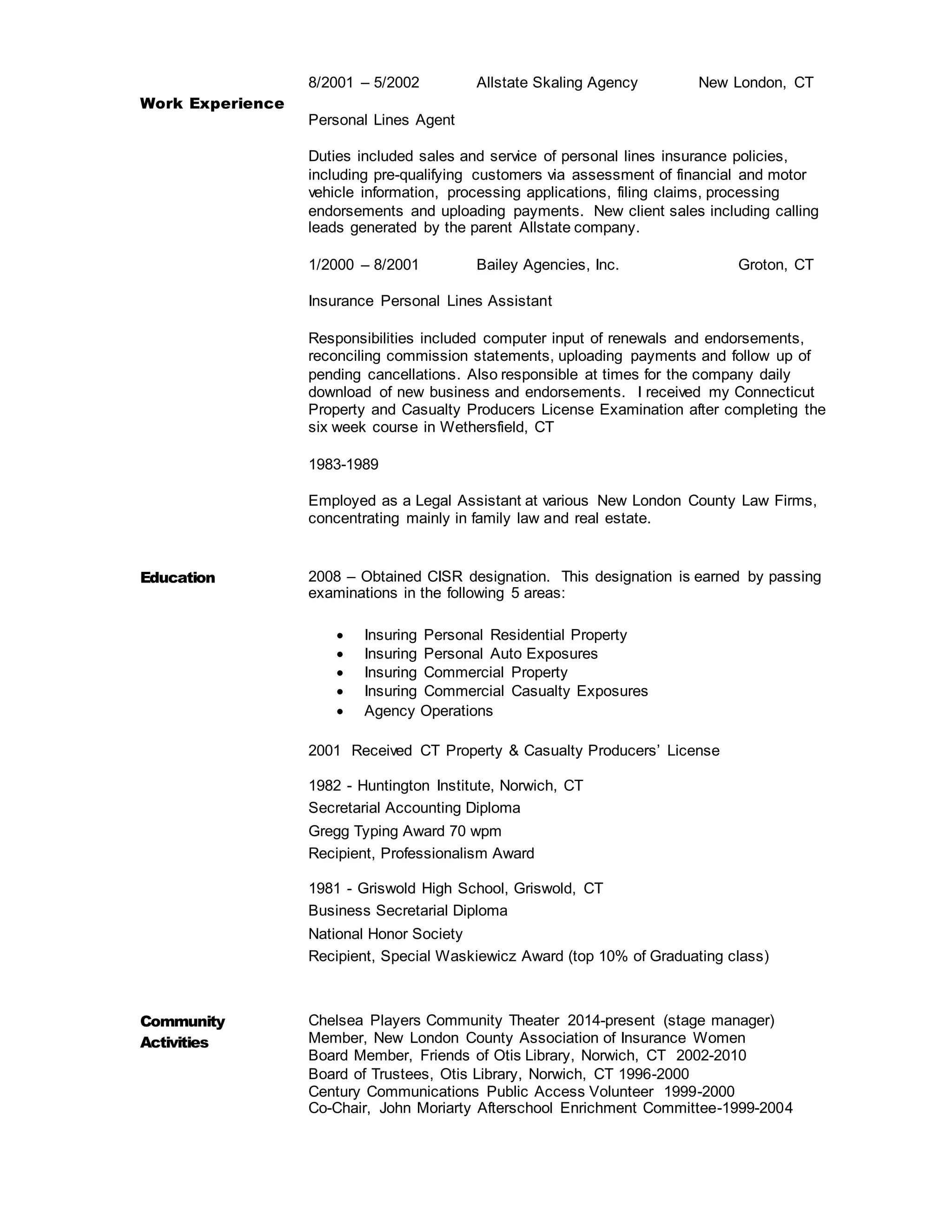 Val's Resume 2016 | DOCX