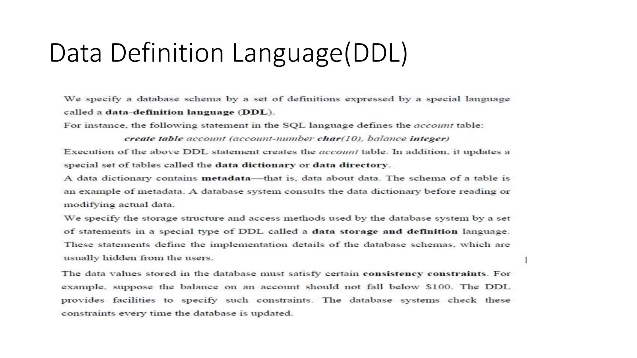 Dbms introduction about data models,data | PPT
