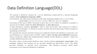 Dbms introduction about data models,data | PPT