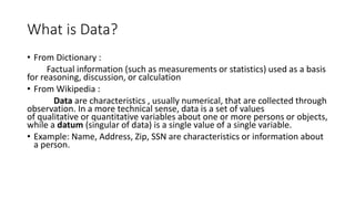 Dbms introduction about data models,data | PPT