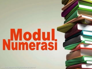 Modul numerasi | PPTX