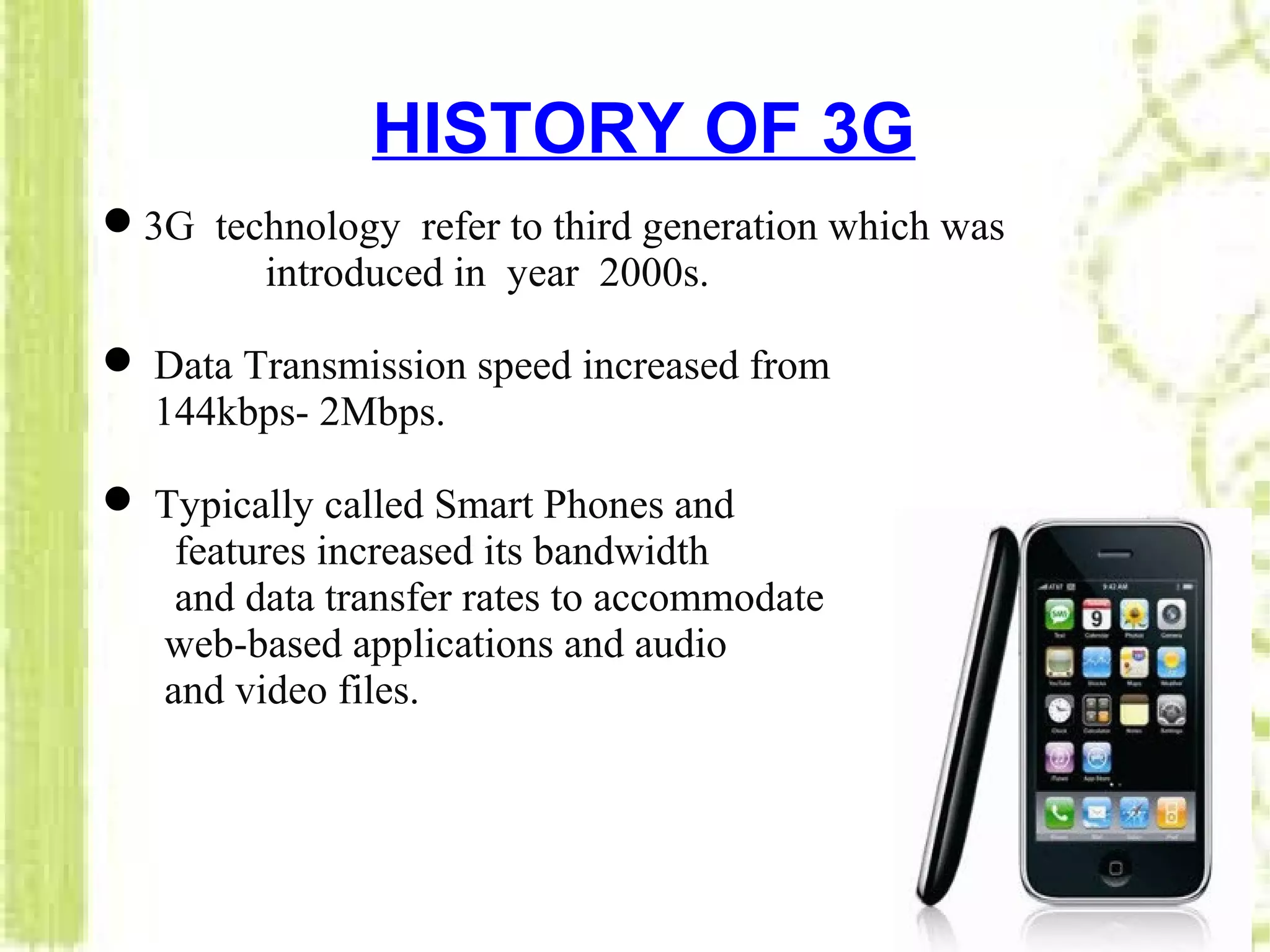 5g Mobile Technology Ppt Ppt