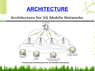 5G MOBILE TECHNOLOGY PPT | PPT