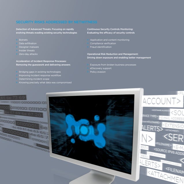 NetWitness Overview | PDF | Databases | Computer Software and Applications