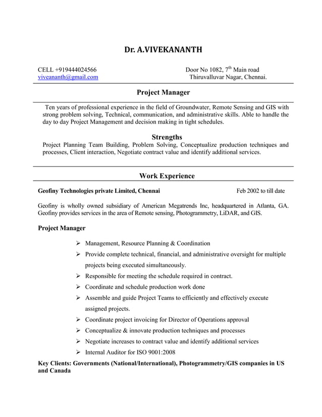 Vivek Resume | PDF