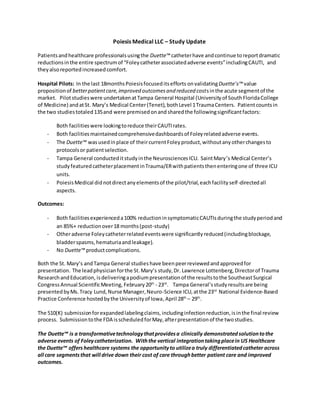 Duette™ Study Updates 01_26_2016 | PPTX