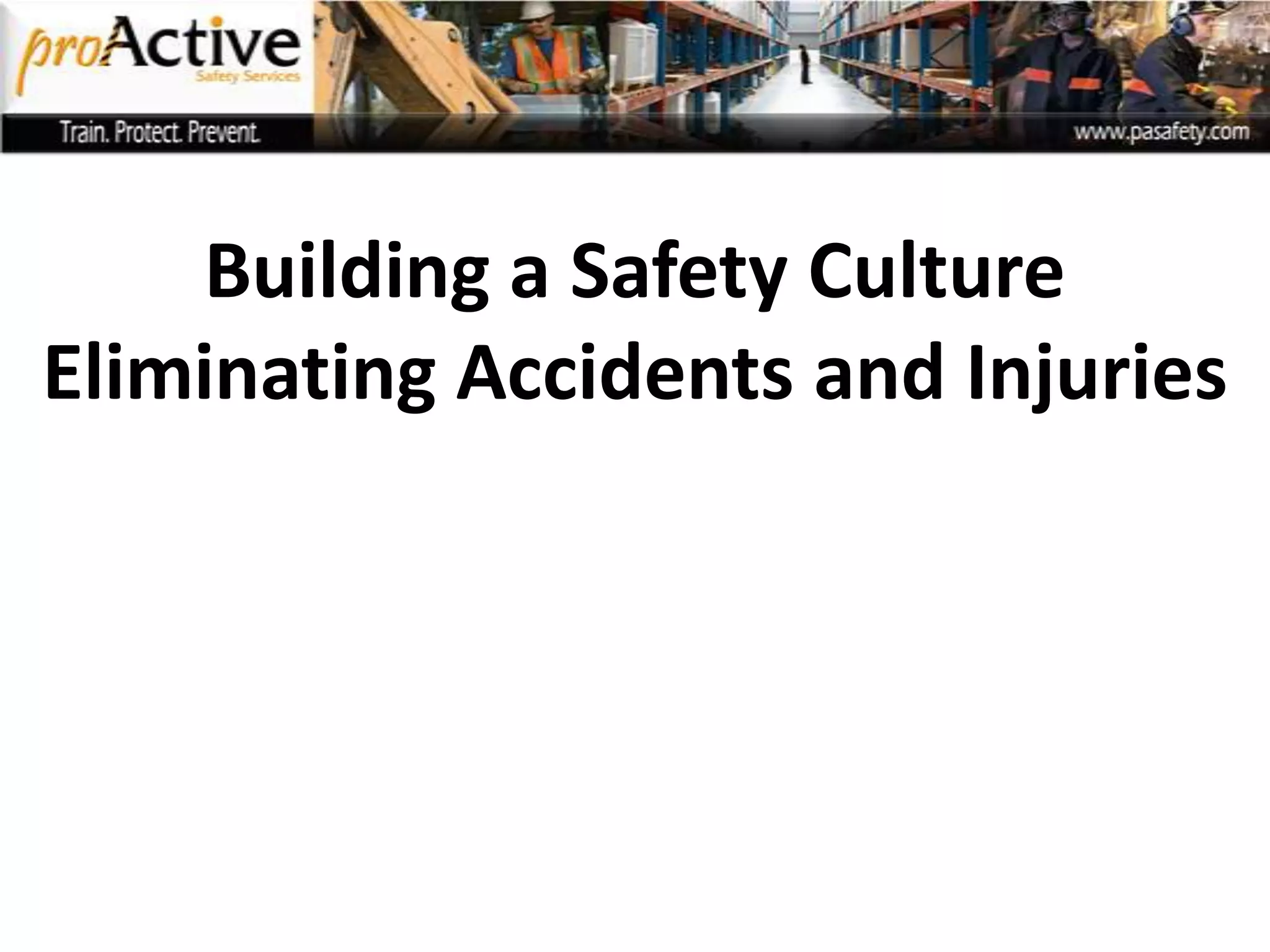 Building a Safety Culture | PPTX