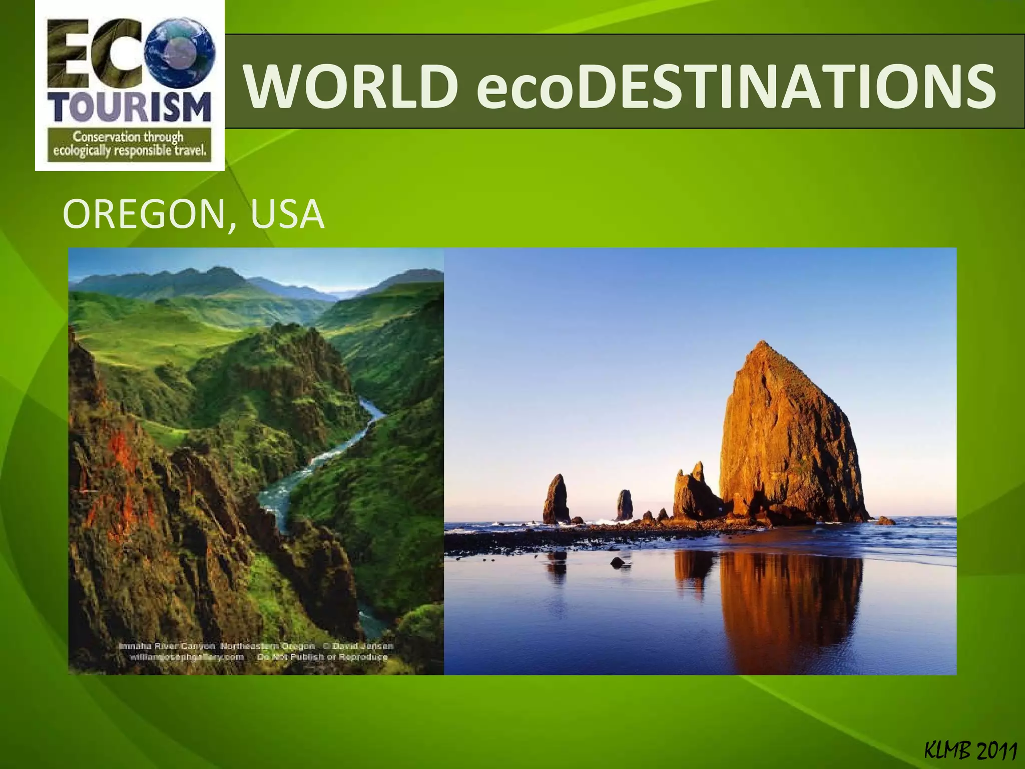 eco-tourism | PPT