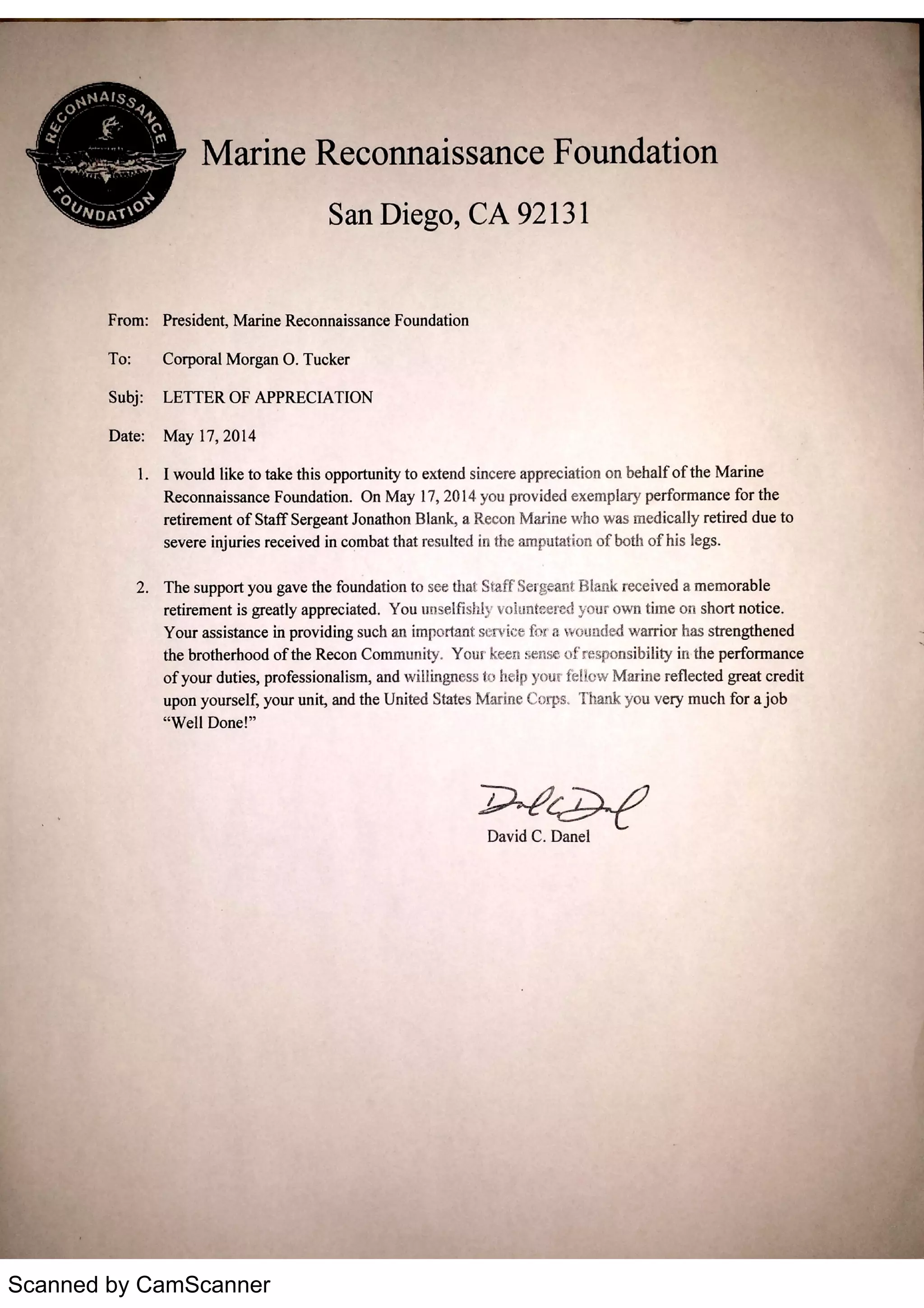 Letter of Appreciation - retirement Violin Performance | PDF
