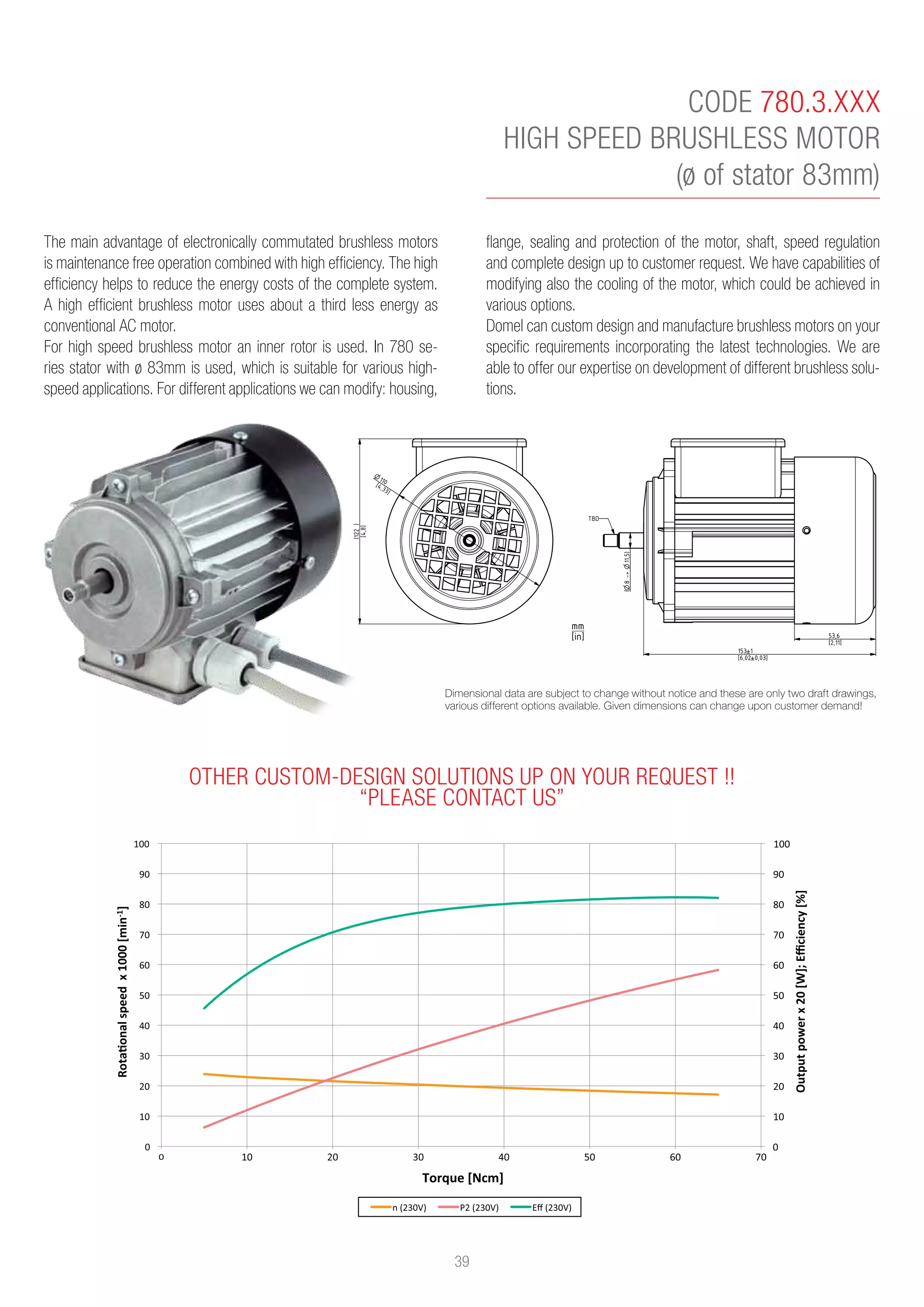 Catalog DOMEL - Brushless Motors and Blowers | PDF