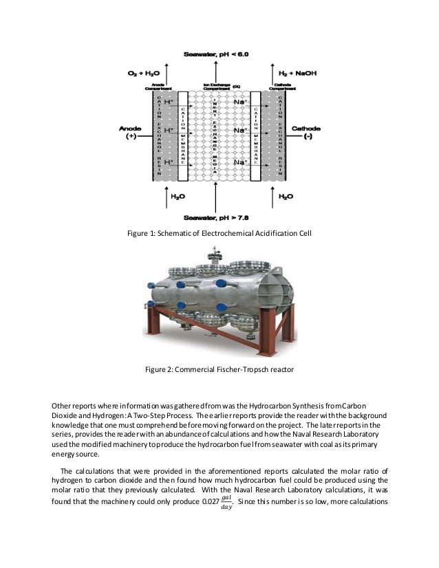 Seawater to Fuel Viability Report