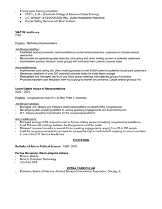 Brian J Miles Resume | DOC