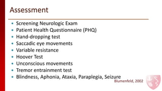 Conversion Disorder | PPTX