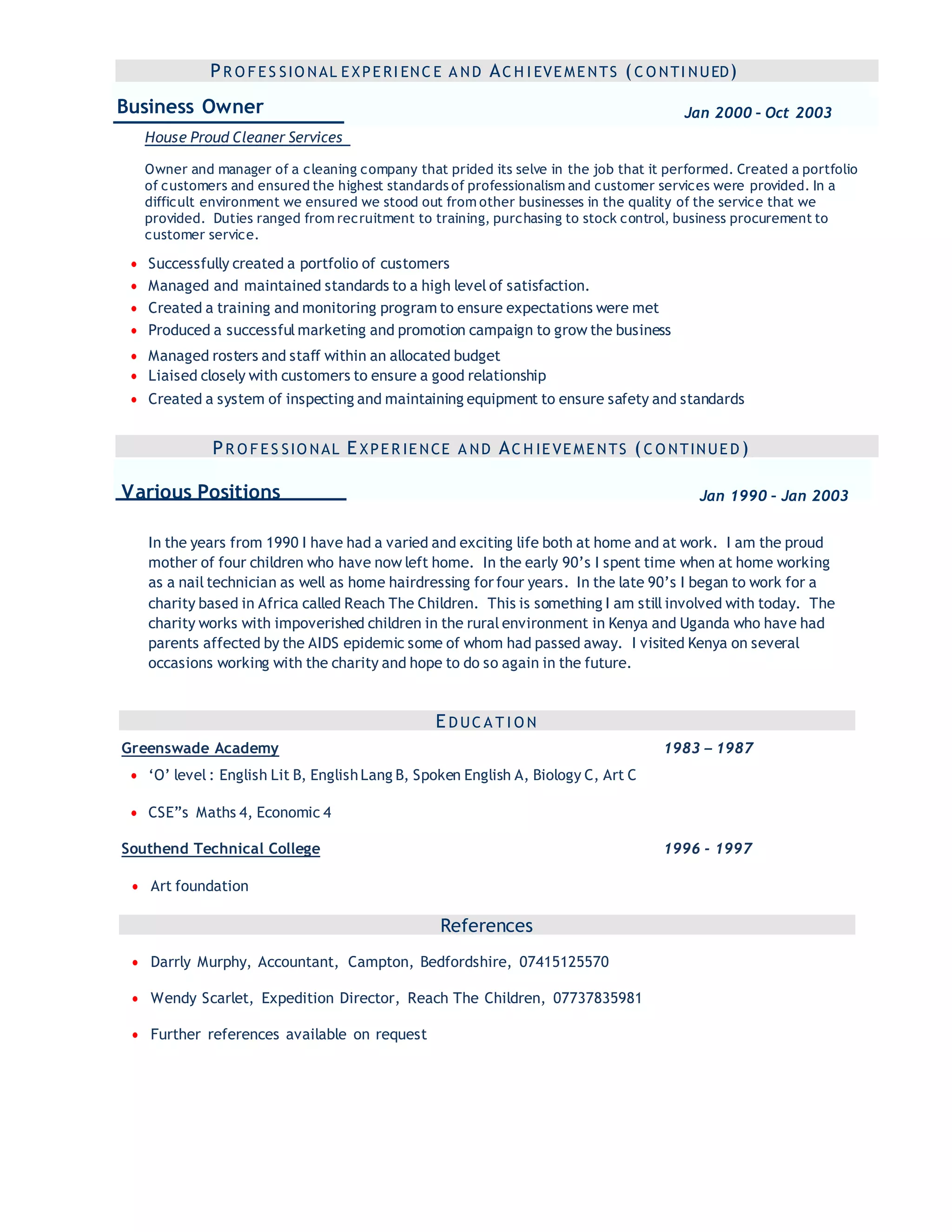 CV Rebecca Botterell | DOCX