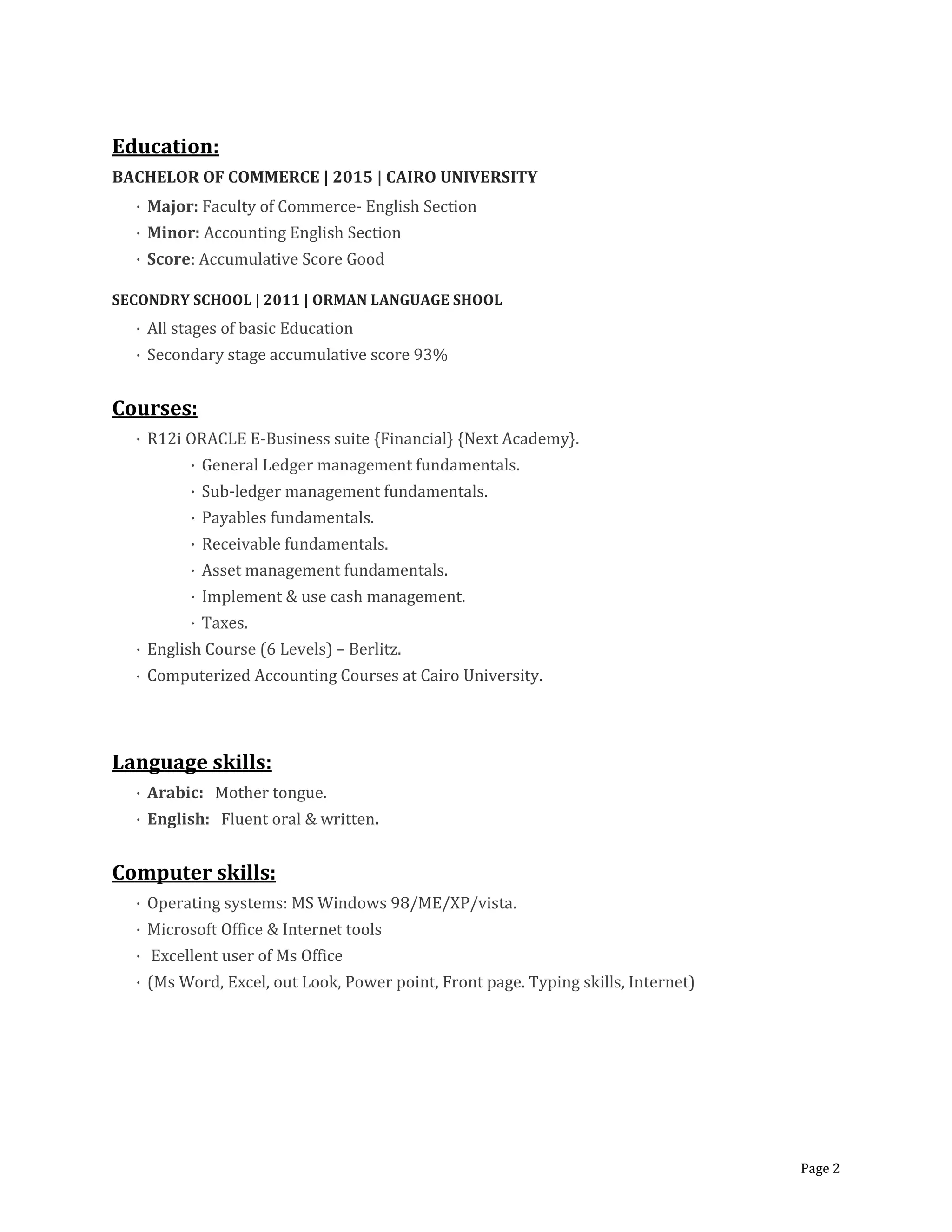 Tasbeh Farid's CV | PDF