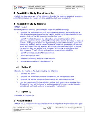 61594881 feasibility-study-template | DOC