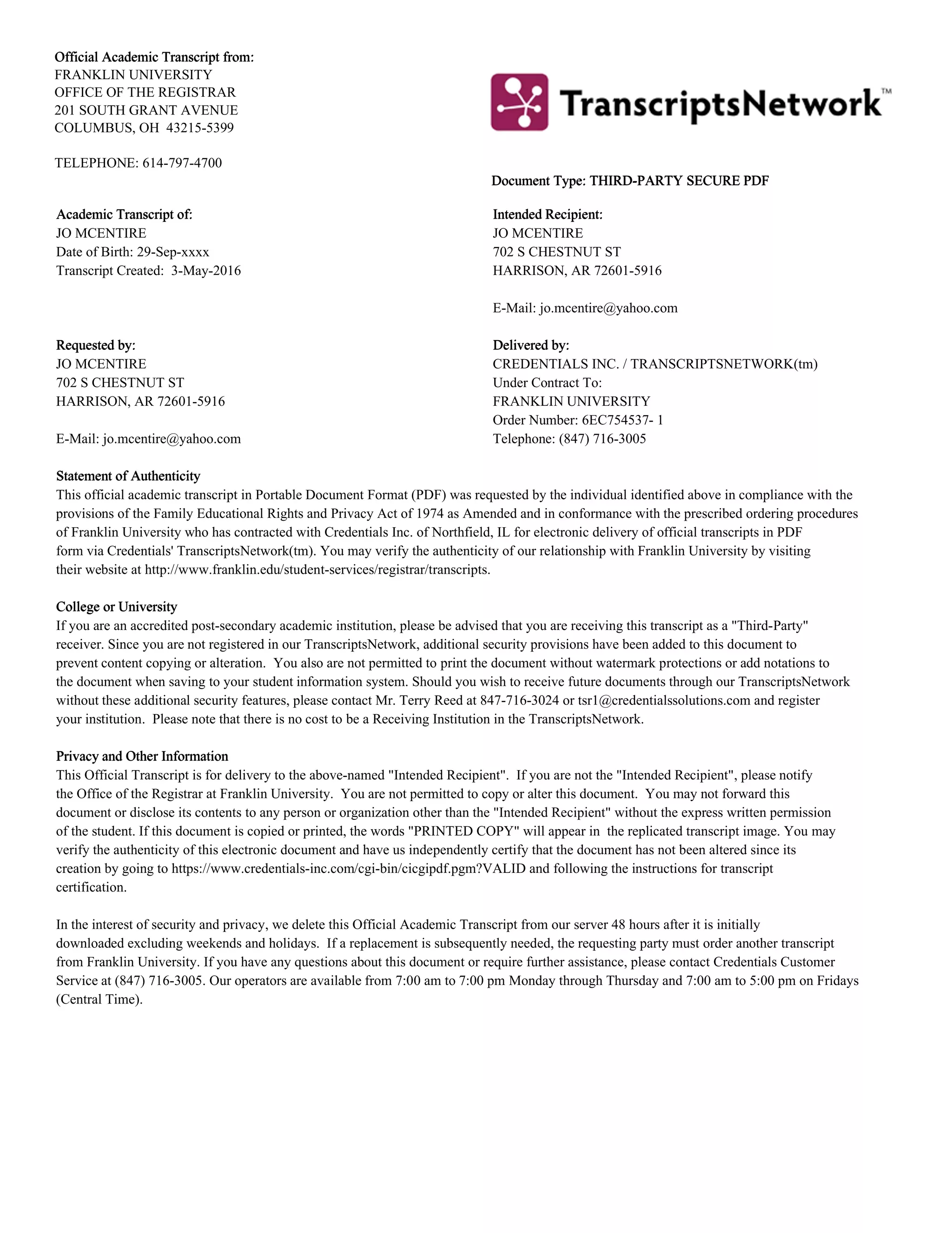 JM Transcript | PDF | Undergraduate Education | College Education