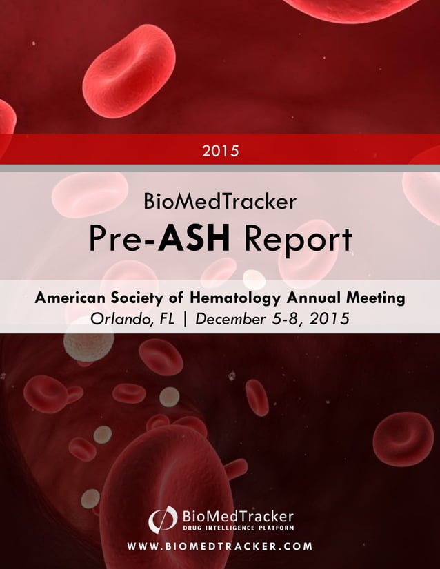 2015 BioMedTracker Pre-ASH Report | PDF