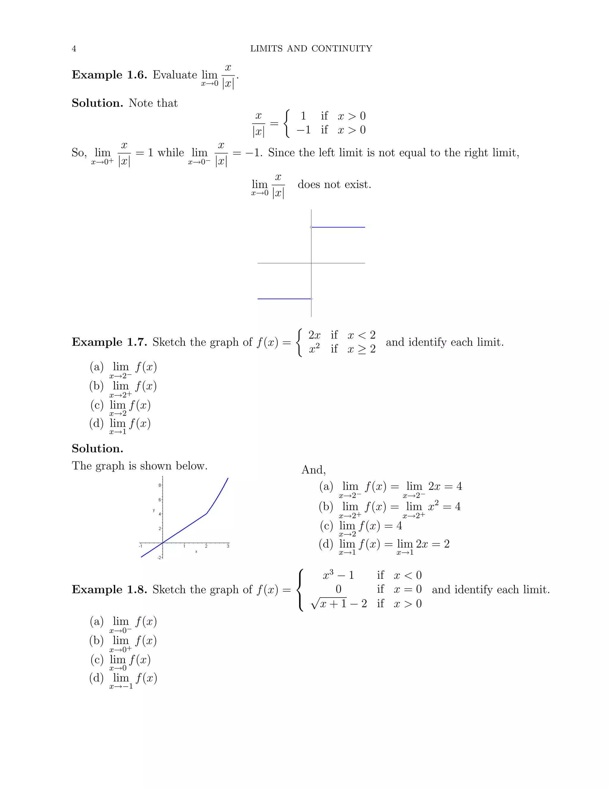 limits and continuity | PDF