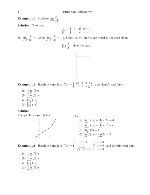 limits and continuity | PDF