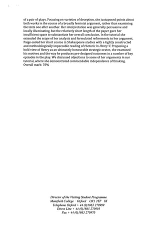 OxfordTranscript | PDF