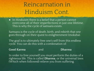 Reincarnation Project | PPTX