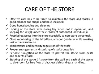 STORE MANAGEMENT TRAINING | PPTX