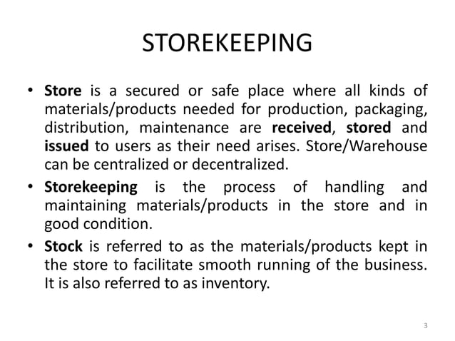 STORE MANAGEMENT TRAINING | PPTX | Stocks and Bonds | Personal Investing