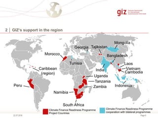 Lessons Learned from GIZ's Climate Finance Readiness Programme | PPTX