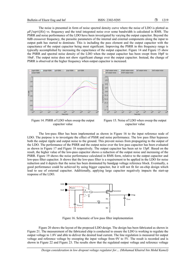 Design consideration in low dropout voltage regulator for batteryless power management unit | PDF
