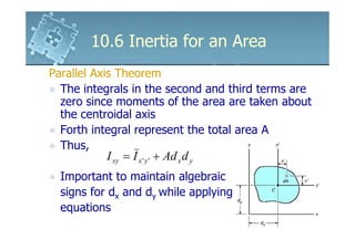 6161103 10.6 inertia for an area | PPT