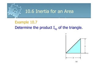 6161103 10.6 inertia for an area | PPT