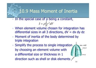 6161103 10.9 mass moment of inertia | PDF