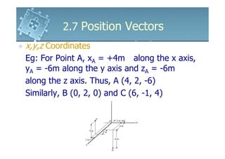 6161103 2.7 position vectors | PDF | Physics | Science