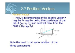 6161103 2.7 position vectors | PDF