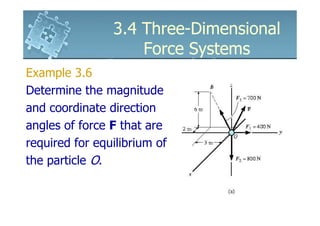 6161103 3.4 three dimensional force systems | PDF