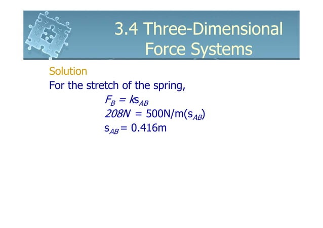 6161103 3.4 three dimensional force systems | PDF