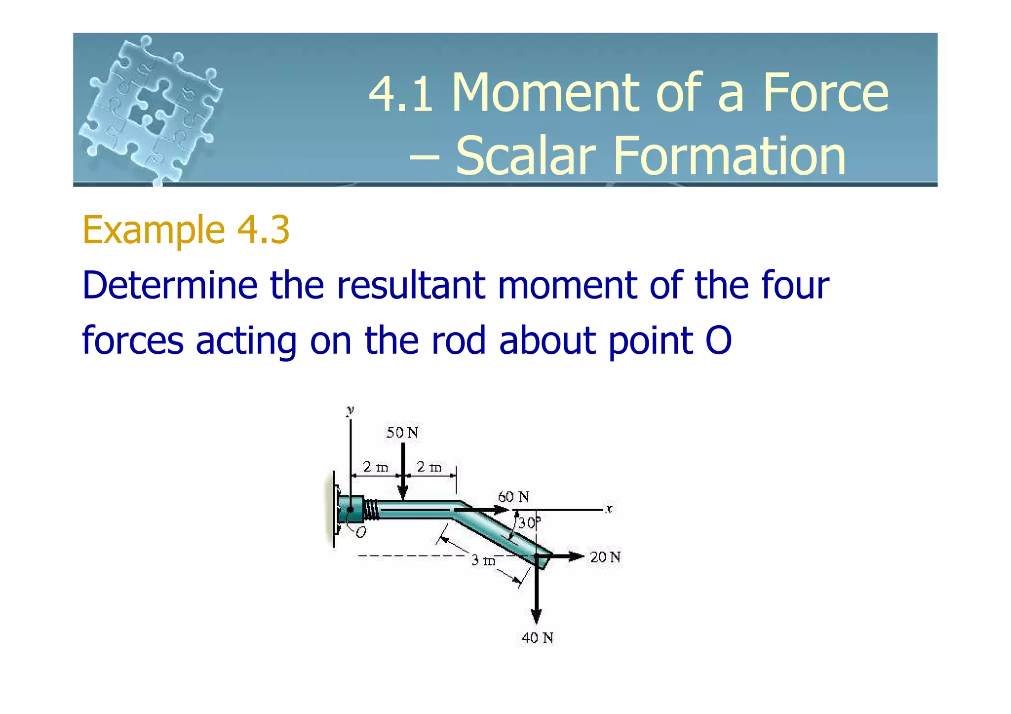6161103 4.1 moment of a force – scalar formation | PDF | Physics | Science