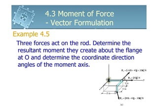 6161103 4.3 moment of force vector formulation | PPT
