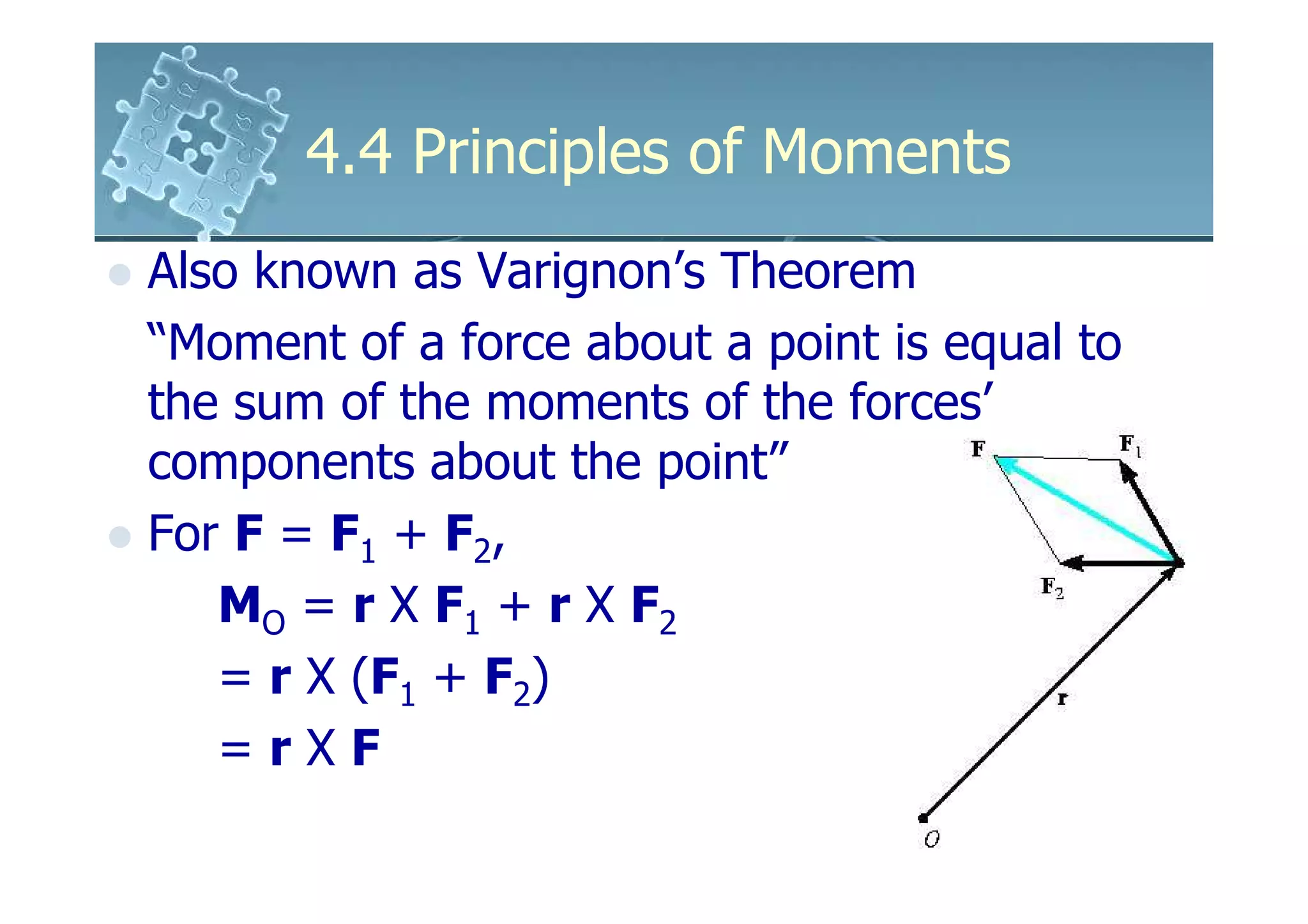 6161103 4.4 principles of moments | PDF