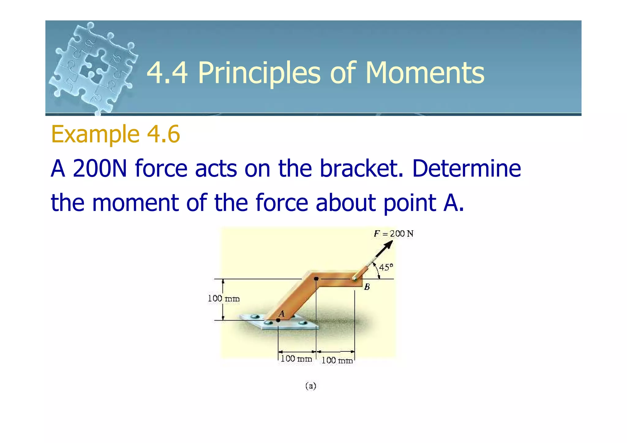 6161103 4.4 principles of moments | PDF