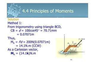 6161103 4.4 principles of moments | PDF